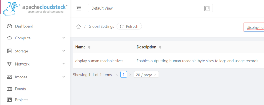 Human readable byte sizes | CloudStack Feature First Look - ShapeBlue