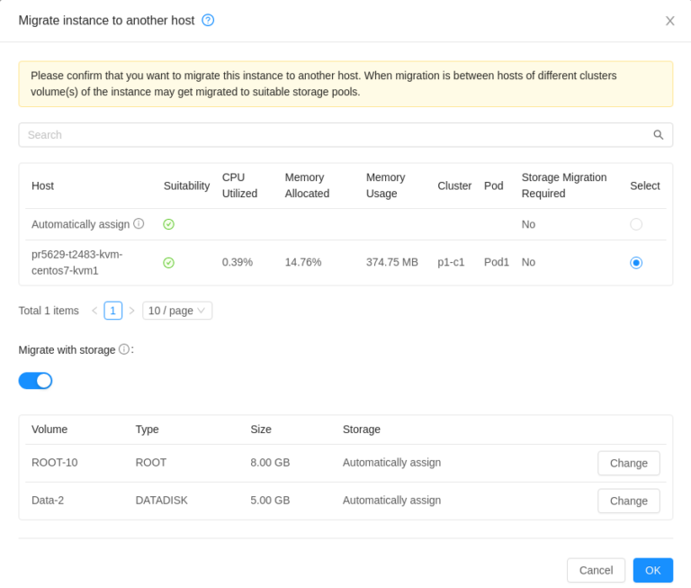 Improvements to VM and Volume Migration | CloudStack Feature First Look - ShapeBlue