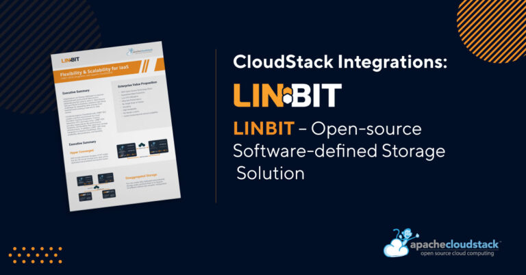 Cloudstack Integrations Linbit Open Source Sds Solution Shapeblue