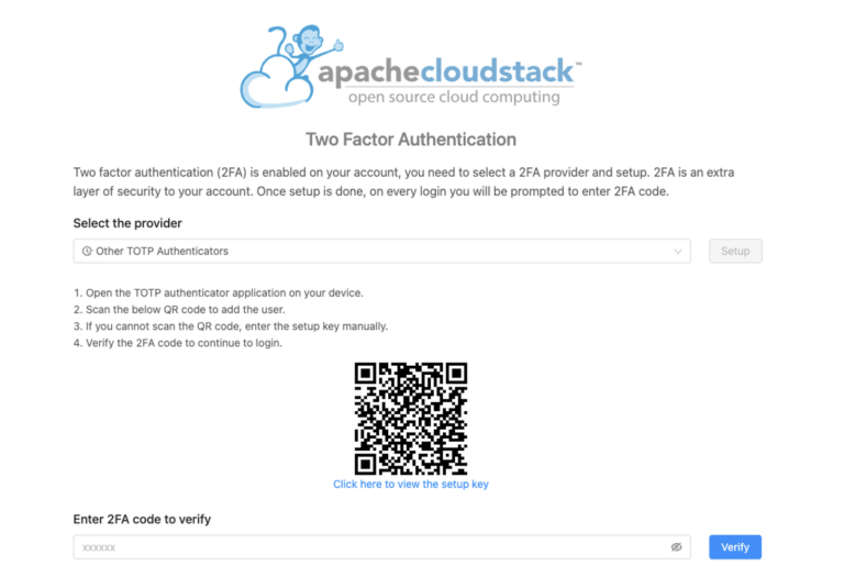 Two-factor Authentication in Apache CloudStack l CloudStack Feature First Look - ShapeBlue