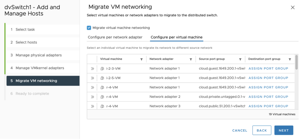 CloudStack VMware environment Migration from vSwitch to dvSwitch | CloudStack Feature First Look ...