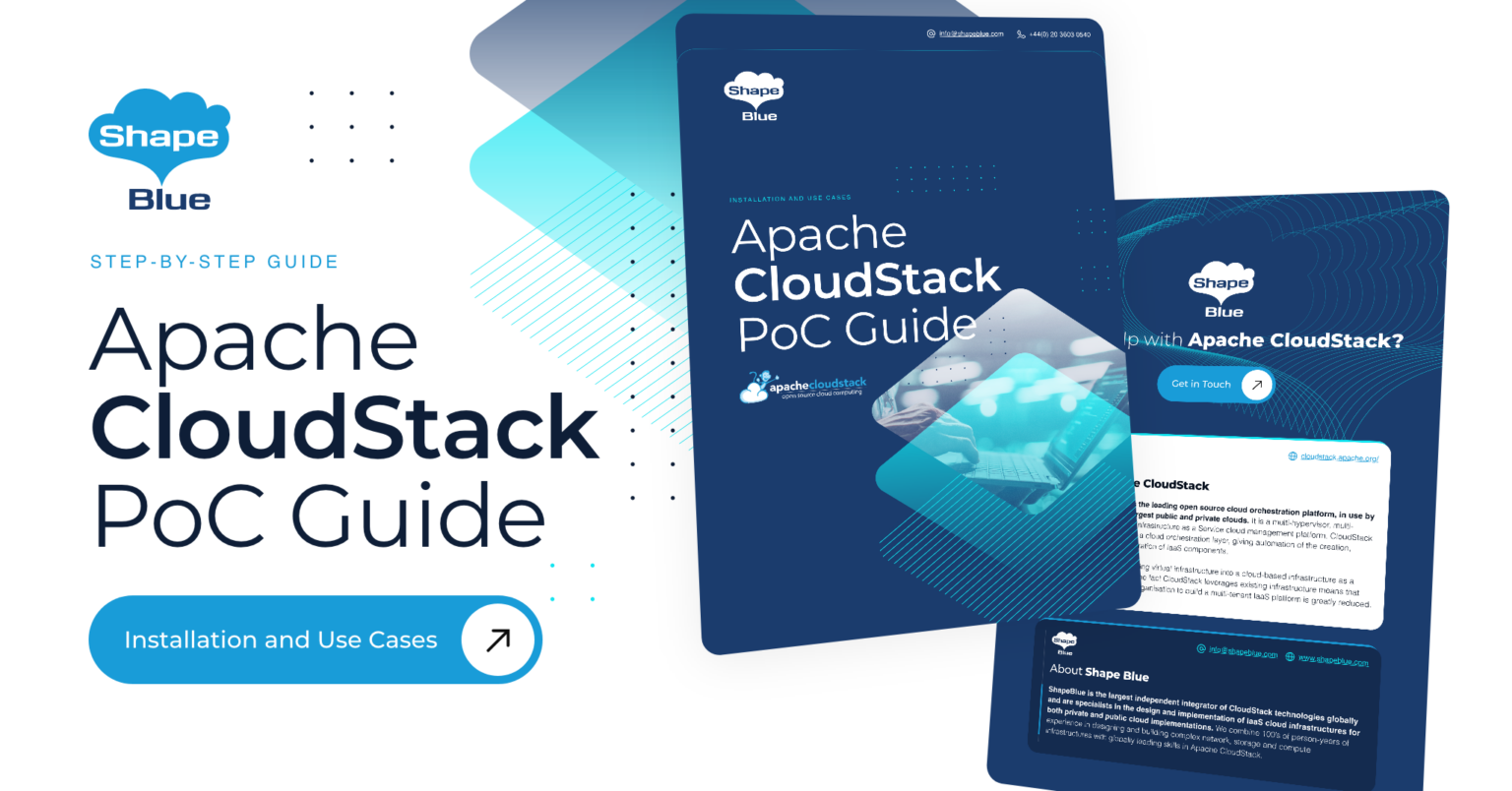 Apache CloudStack Guide - ShapeBlue