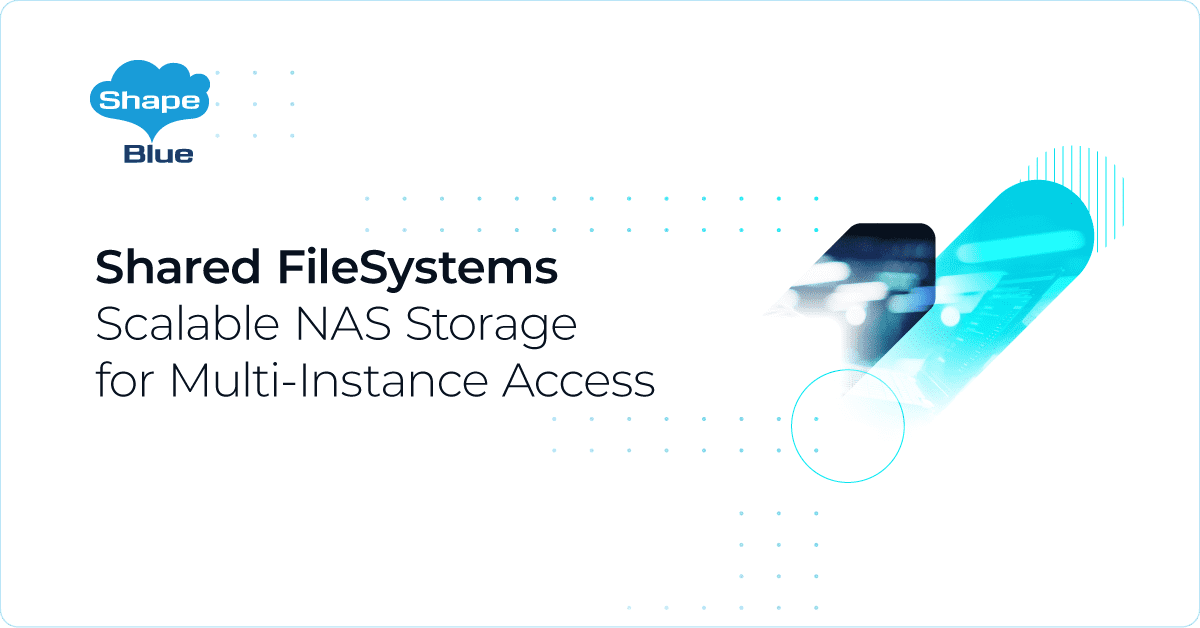 Shared FileSystems: Scalable NAS Storage for Multi-Instance Access ...